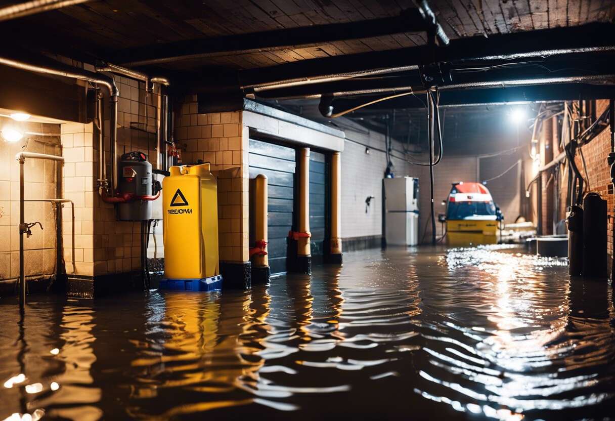 Comment gérer une inondation de cave d'immeuble